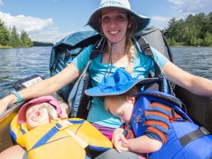 Canoeing with Babies – The Basics | We Found Adventure